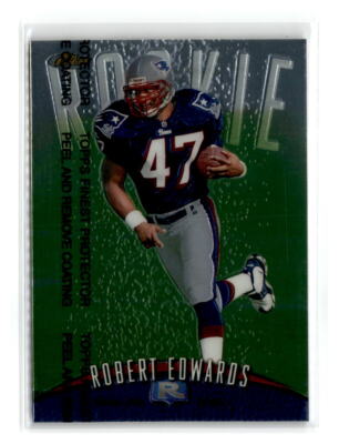 1998 Finest - #144 - Robert Edwards RC - New England Patriots | eBay