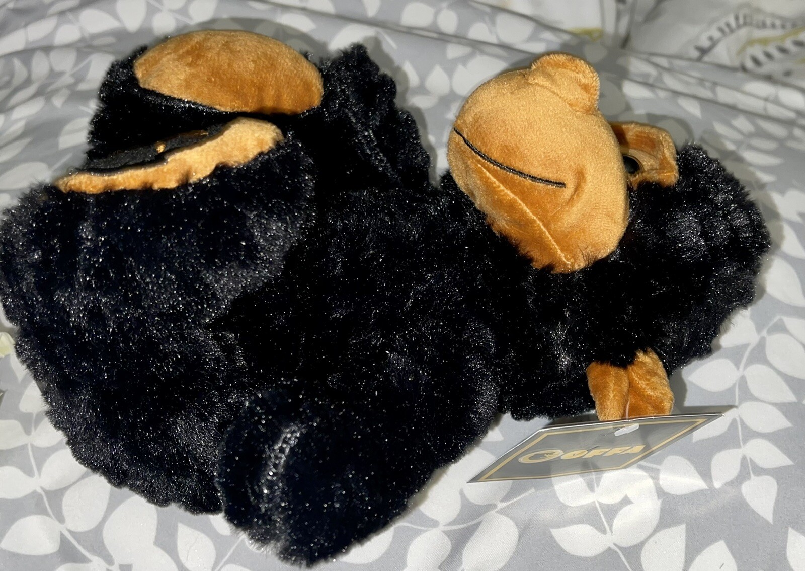 Goffa Gorilla / Monkey Stuffed Plush Toy Animal Black & Brown with Tags ...