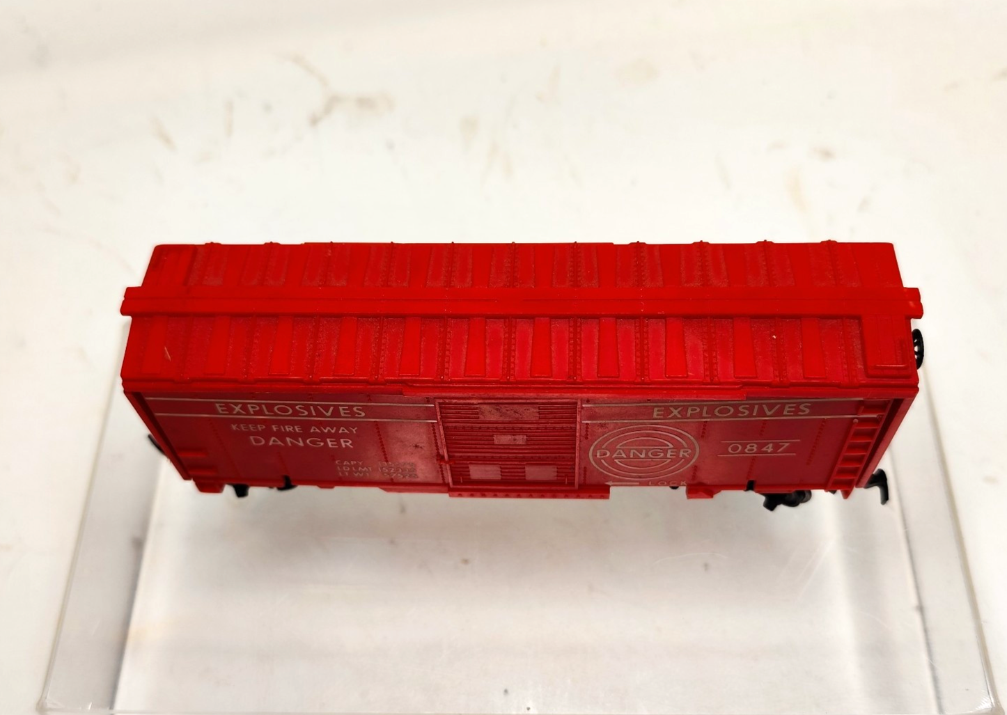 Lionel HO Explosives Target Exploding Car 0847 Scale Freight Box | eBay