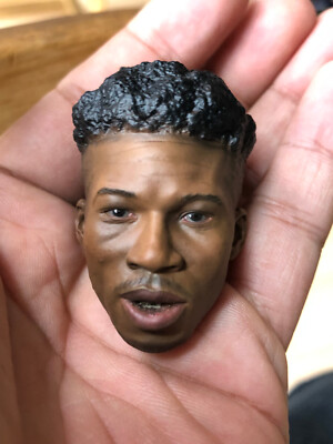 1/6 Basketball Black Head Sculpt Carving Fit 12'' Body Action Figure ...