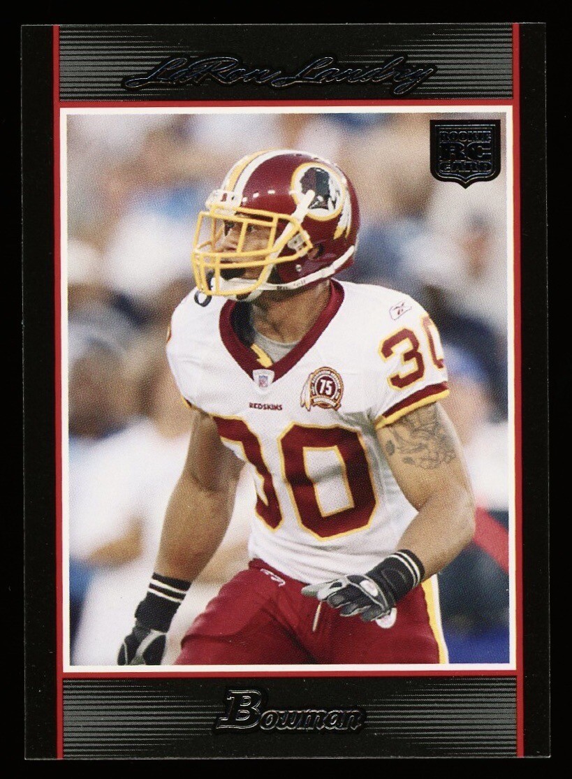 2007 Bowman Football Laron Landry Rookie Washington Redskins #210 | eBay