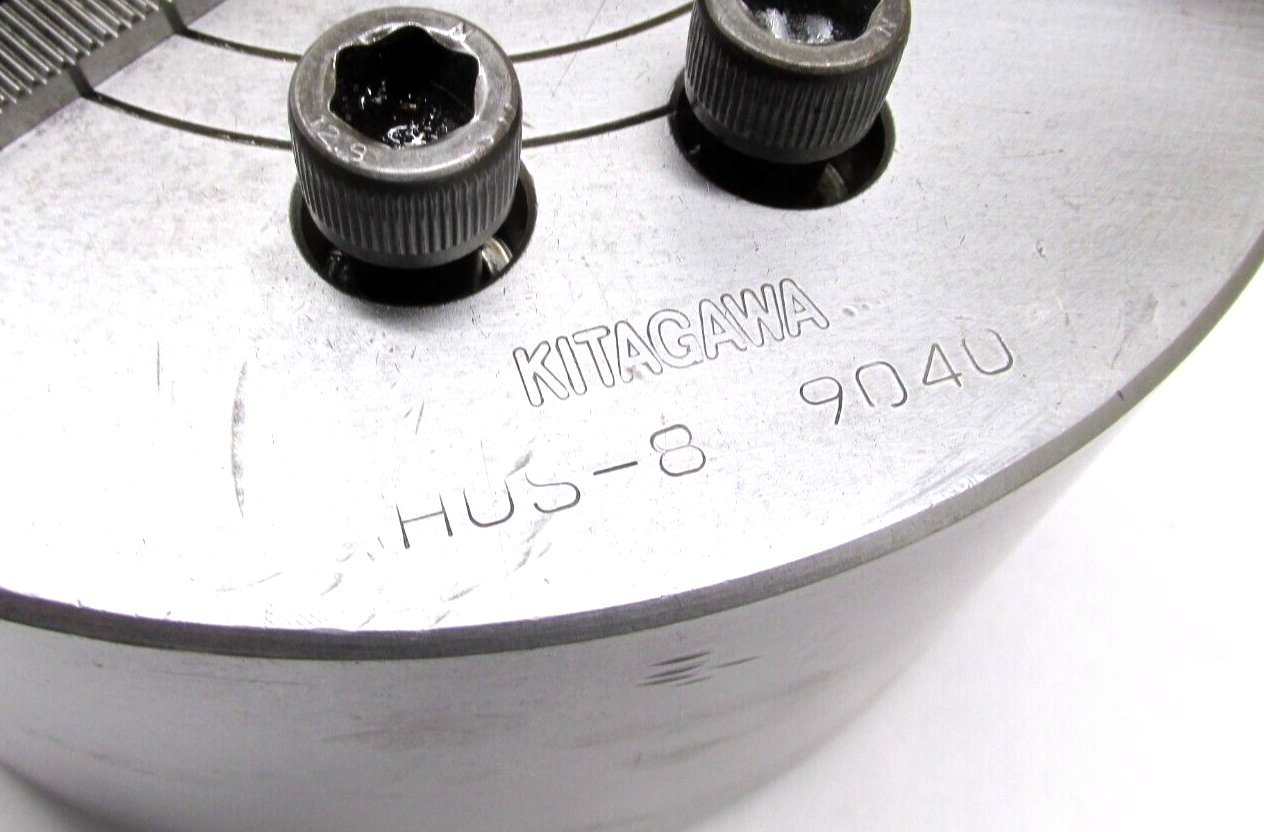 KITAGAWA 8" THREE-JAW CNC LATHE POWER CHUCK w/ A2-6 MOUNT - #HOS-8 | eBay