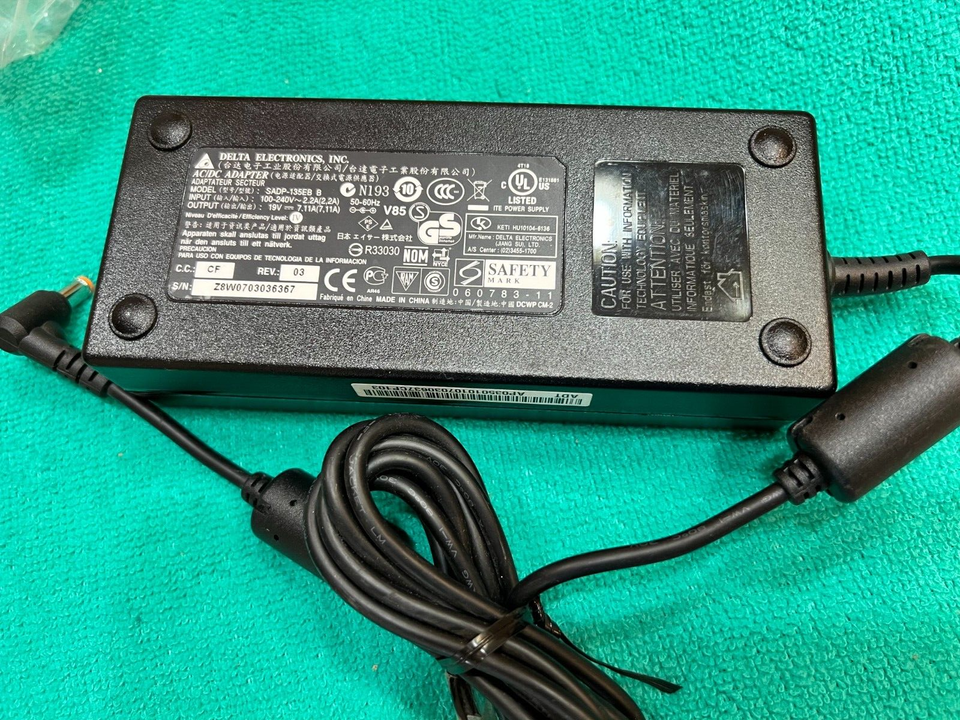 DELTA Ac Adapter for ROG G550JK,GL551JM,N550J, GL551J, GL552V ,Q550LF ...