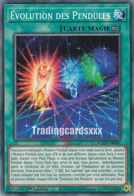 Yu-Gi-Oh! Évolution des Pendules : C AGOV-FR047 | eBay