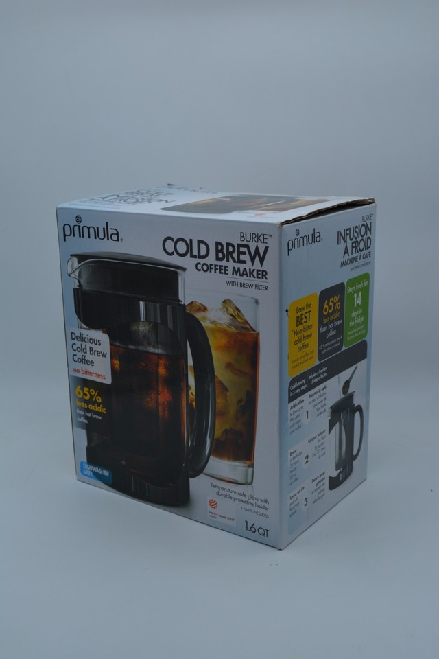 Primula Burke 1.6Qt / 1.5 Litre Carafe Cold Brew Coffee Maker | Drip ...