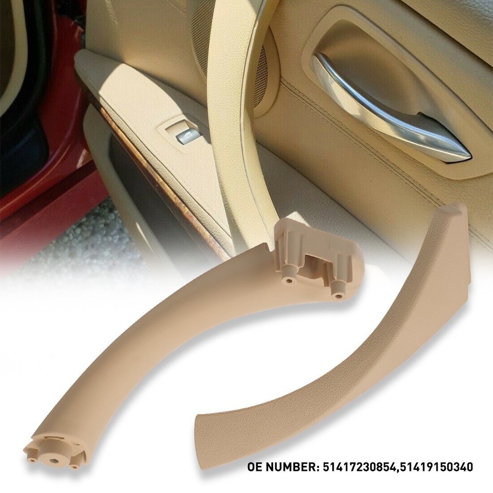Passenger Door Side Pull Panel Handle Inner Trim Outer For BMW E90 E91 ...