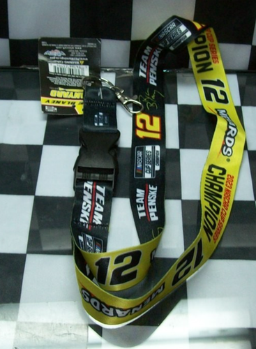 RYAN BLANEY #12 2023 NASCAR CHAMPION RACING WINCRAFT LANYARD BRAND NEW ...