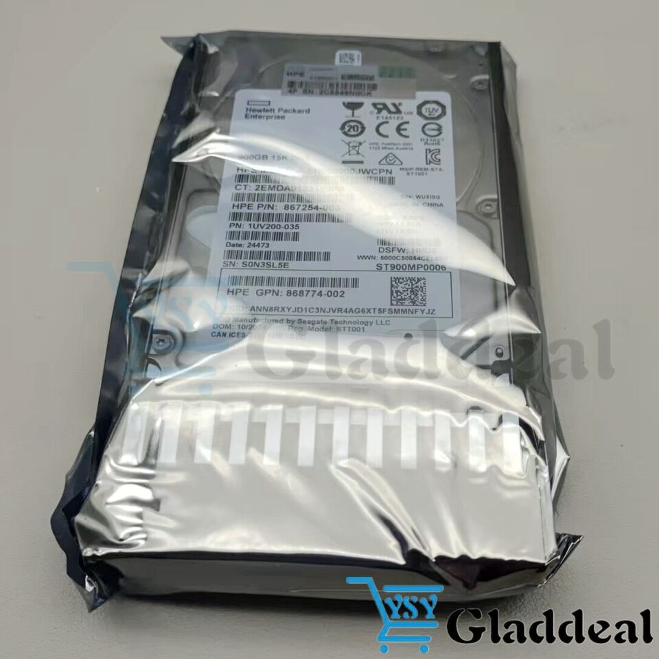 New Q1H47A 873371-001 HPE MSA 900GB 12G SAS 15K 2.5IN HDD Hard Drive | eBay