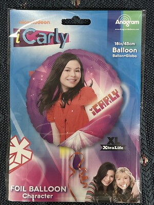 Nickelodeon, ICarly 18” Mylar Balloon, (Brand New in Unopened Package ...