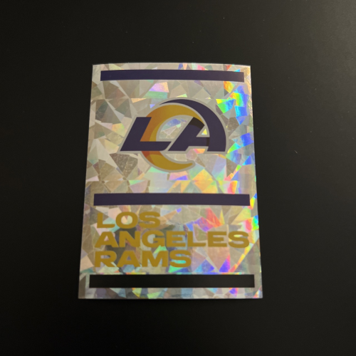 2021 Panini Stickers #503 Los Angeles Rams Logo FOIL NFL Football Card ...