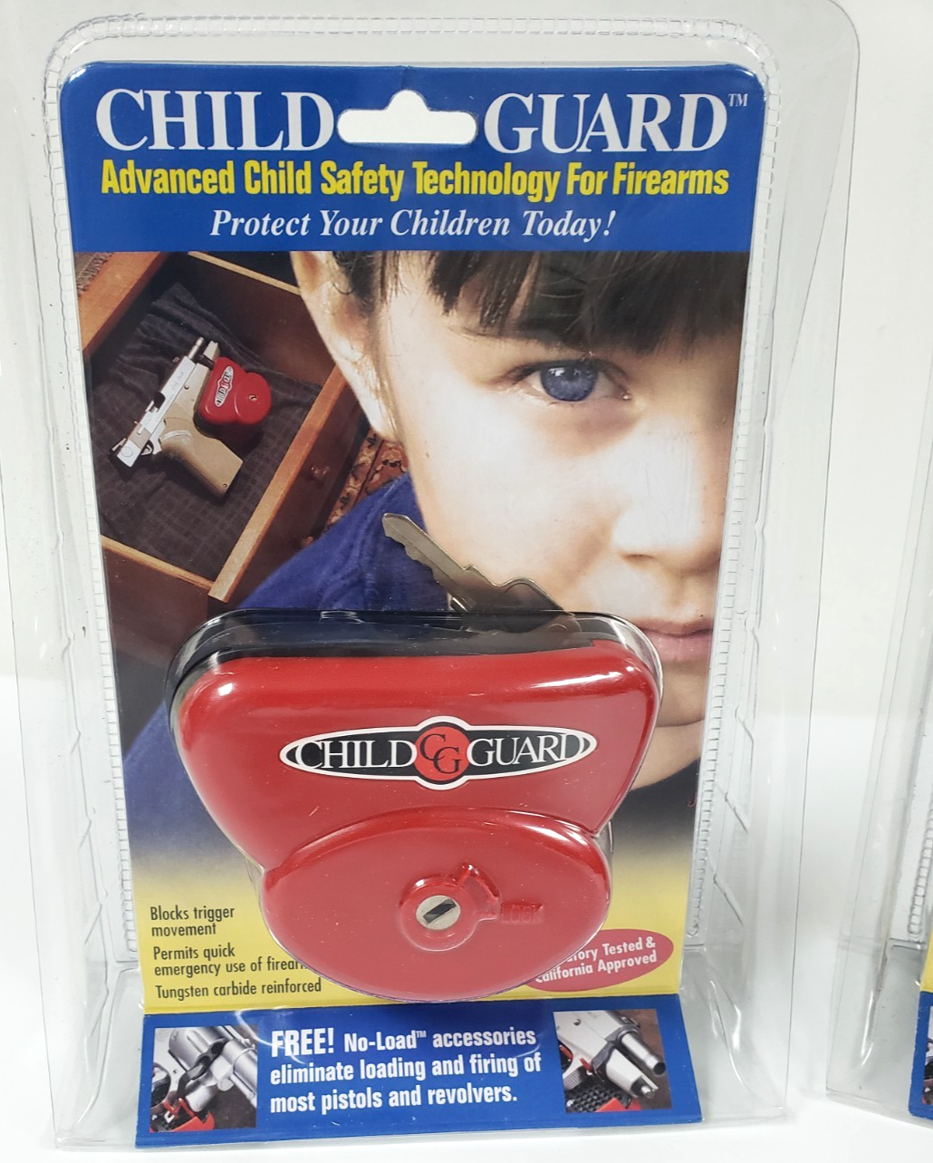 2 CHILD SAFETY GUN LOCKS! TRIGGER UNIVERSAL GUN SAFETY LOT CHILD GUARD ...