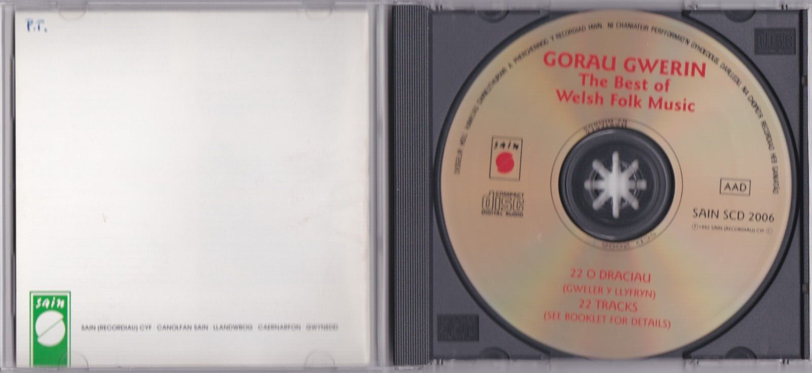 Gorau Gwerin - The Best Of Welsh Folk Music - CD | eBay