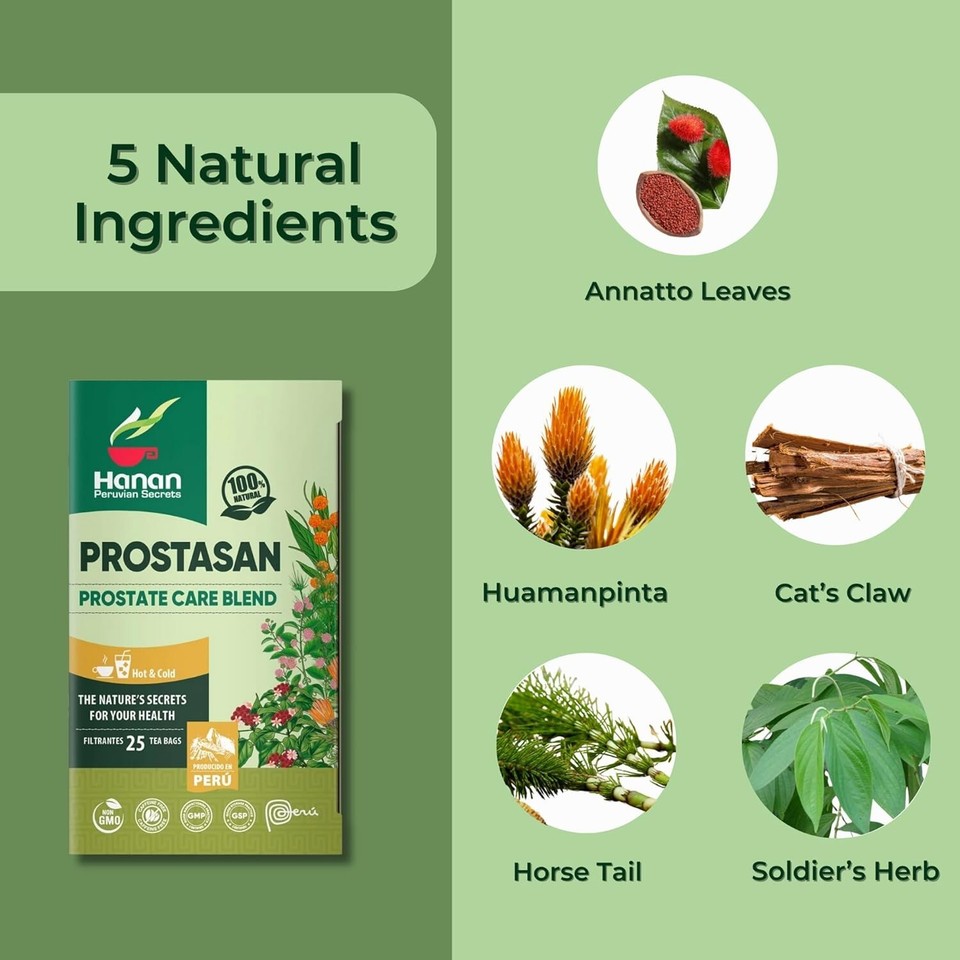Prostasan Prostate Blend - Herbal Tea for Prostate Care from Peru | eBay