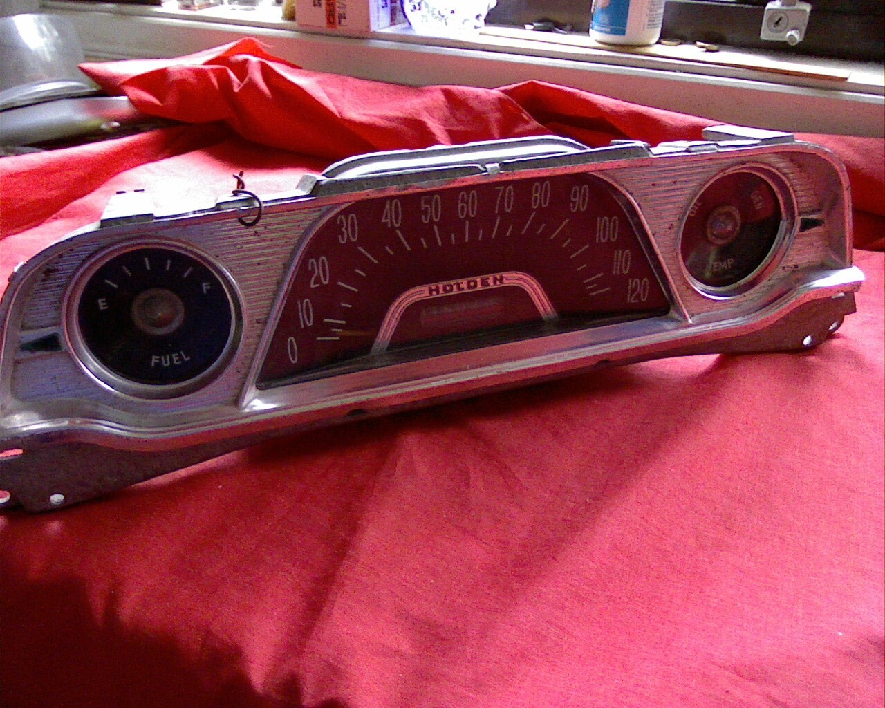 Holden 1964 EH Dash Cluster 7417751 VDO Speedo Speedometer Gauges GOOD ...