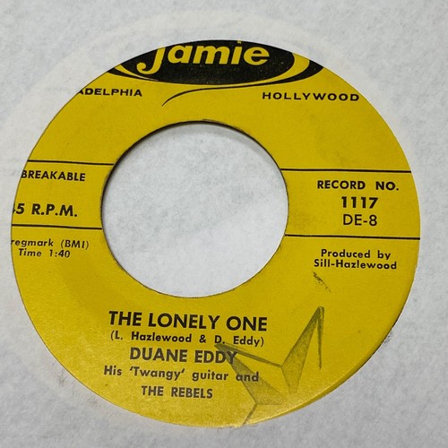 45 RPM RECORD DUANE EDDY THE LONELY ONE / DETOUR | eBay