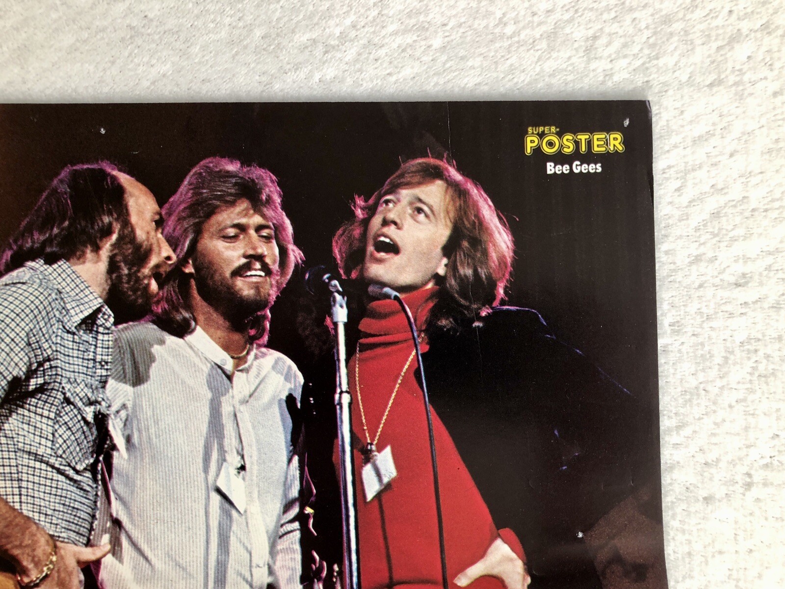 BEE GEES 1979 GIBB Swedish German Poster Music Magazine 1970s Vintage ...