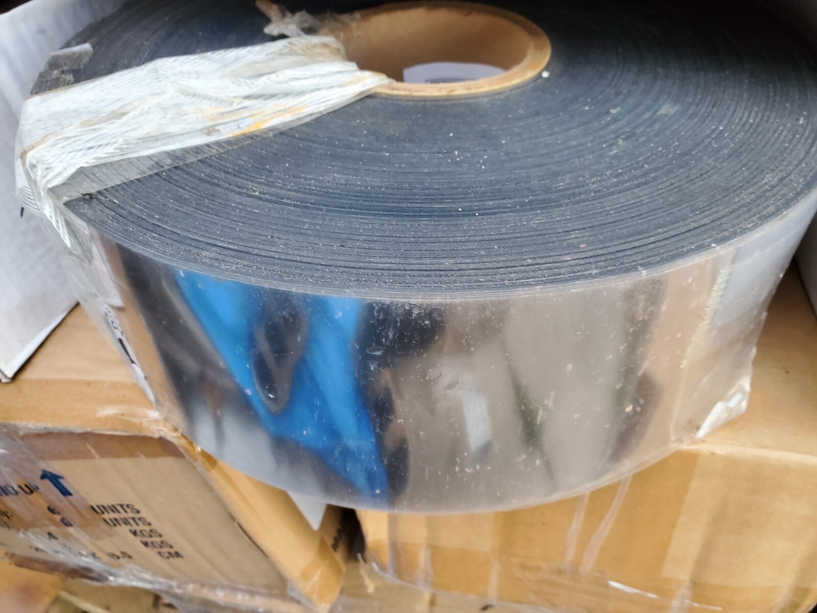 Klockner Pentaplast 245 m Roll of PVC Clear Film, 10 mil, 99 mm Width ...