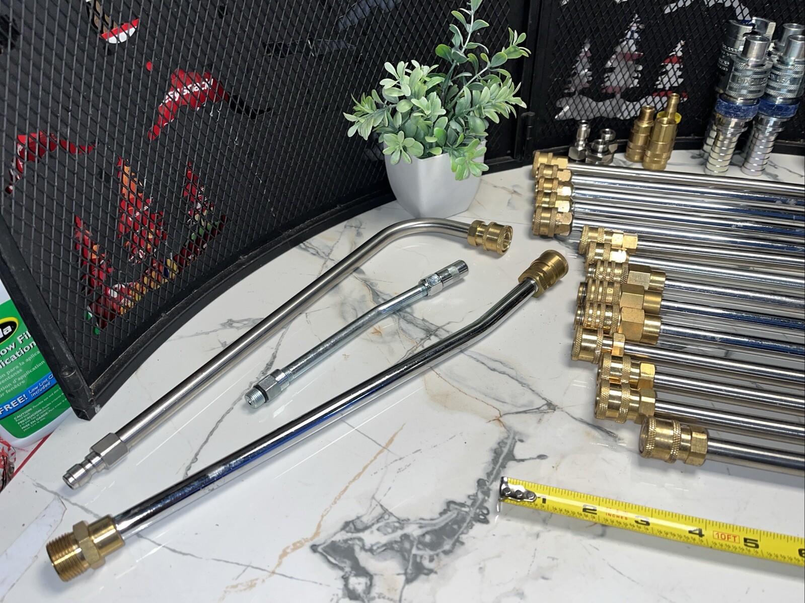 50 QTY! HUGE MIX LOT- High Pressure Power Washer Spray Gun Nozzle Wand Fittings | eBay