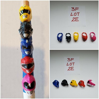 Vintage 1990's Power Rangers Collectible Rings Lot of 5 | eBay