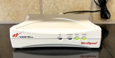 Westell WireSpeed B90 DSL Modem Ethernet/USB, Assembled in USA | eBay