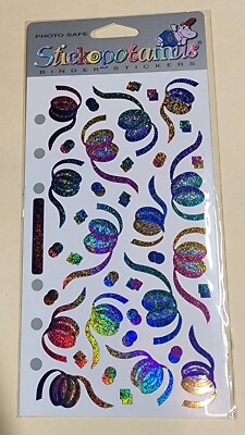 Confetti Stickers Brand New Package Unopened vellum art and crafts ...