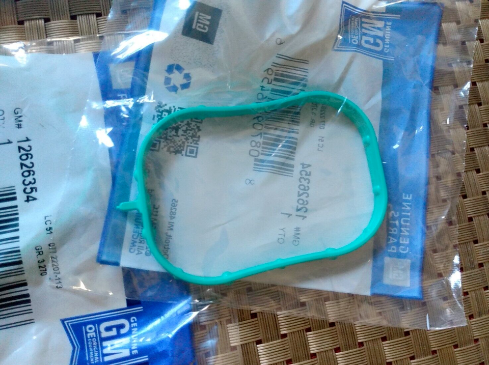 *Full Set of 8 Pieces, GM EOM Intake Manifold Gasket Set 5.3 6.2 - GM ...