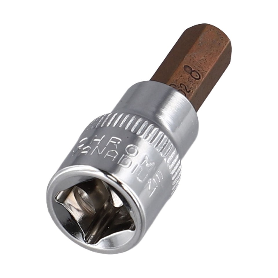 1pc 3/8 Drive Hex Socket Bit + H3H10 Hex Key and T10T55 Screwdriver Bit ...