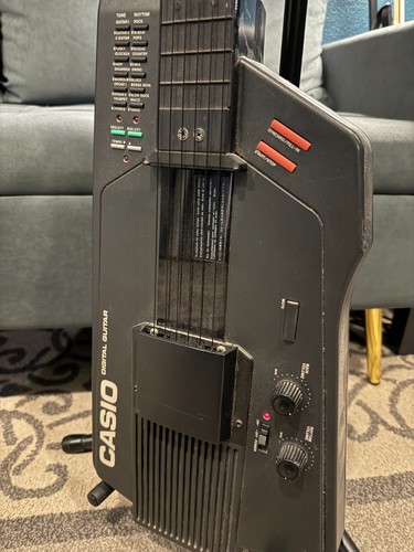 SUPER Rare CASIO DG1 DG-1 Electric Digital Guitar Midi Synthesizer ...