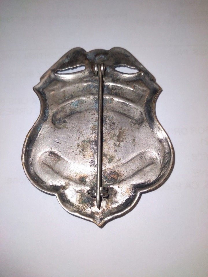 Vintage “Special Officer – Indian Service – Omaha Reservation” Badge ...