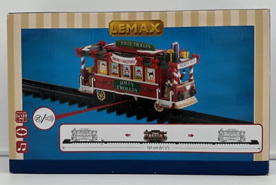 LEMAX 2020 Jolly Trolly Christmas Holiday Train Set, B/O #04738 - NEW ...