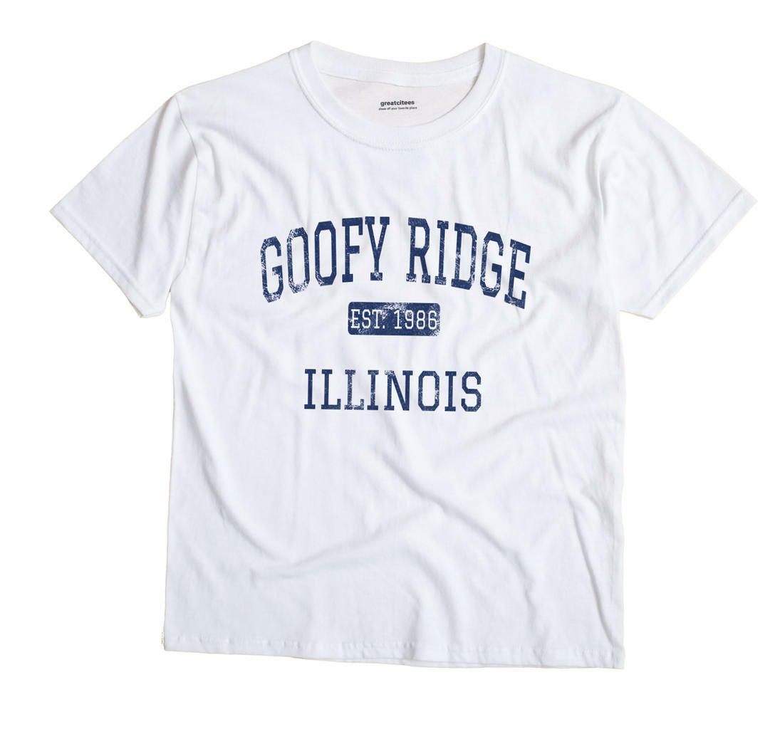 Goofy Ridge Illinois IL T-Shirt EST | eBay