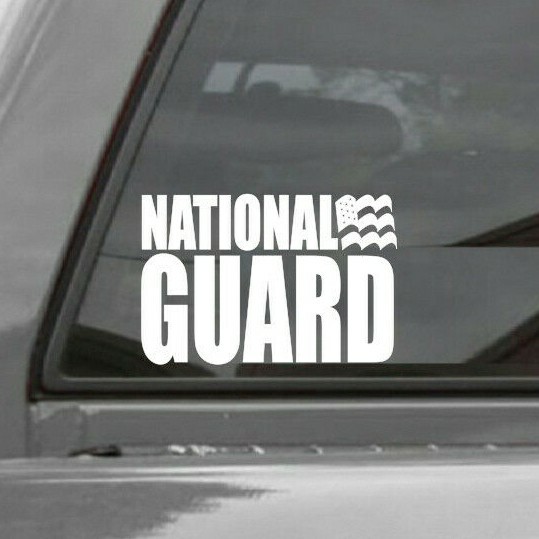 ARMY NATIONAL GUARD Vinyl Window Decal | eBay