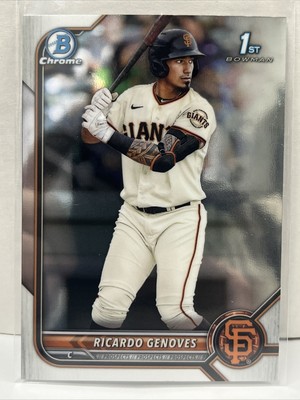 2022 Bowman Chrome 1st BCP-60 Ricardo Genoves | eBay