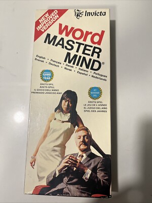 Word MasterMind Game by Invicta 1975 | eBay
