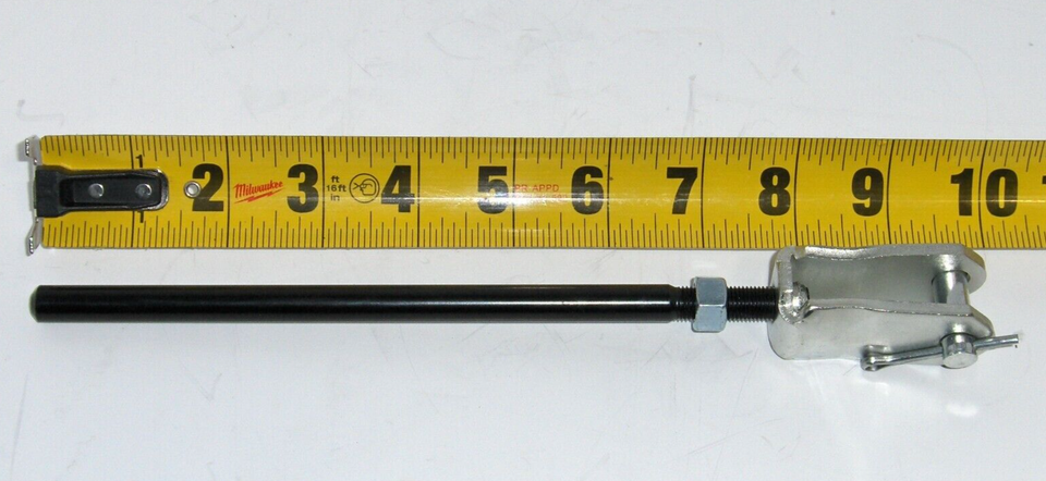 Manual Brake Master Cylinder Push Rod 3/8-24 Thread with Clevis Yoke ...