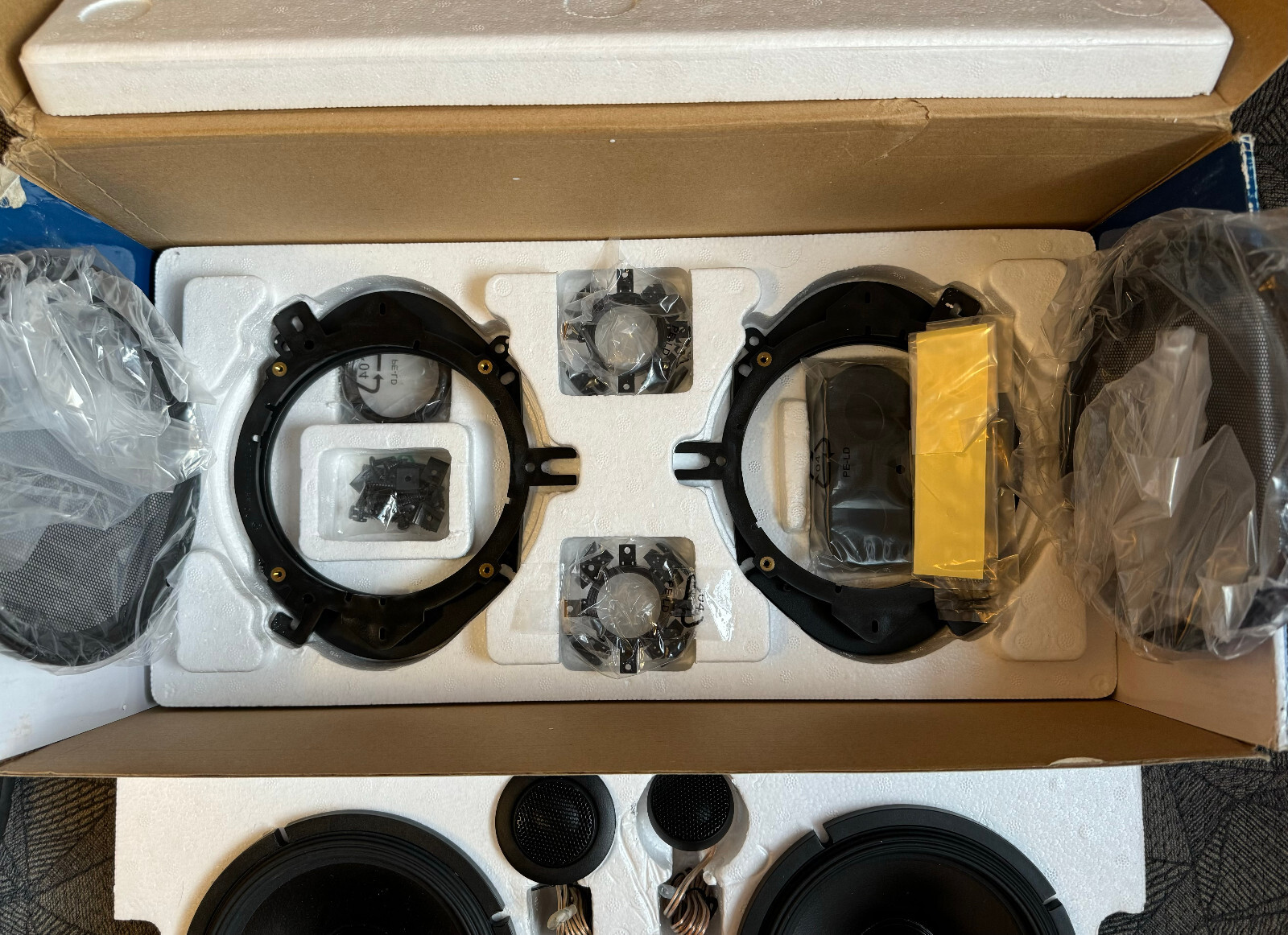 Alpine R-Series R-S65C.2 6.5" Car Audio Component 2-Way Speaker System ...