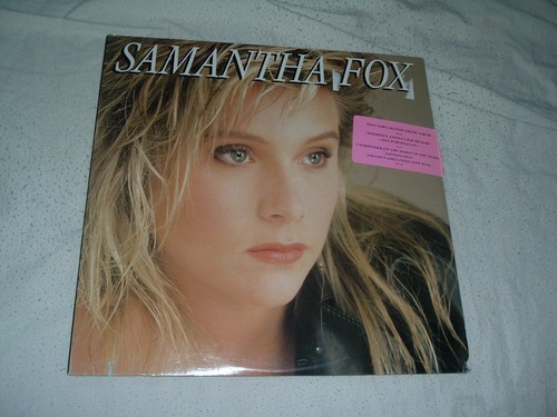 SAMANTHA FOX Samantha Fox '87 SEALED !!! + Hype Sticker !! ORIGINAL US ...