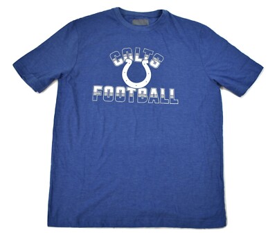 NFL Team Apparel Mens Indianapolis Colts Football Shirt New L | eBay