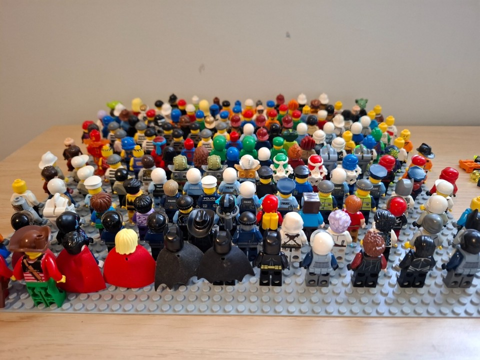LEGO Minifigures Lot 183+ SEE PICS! NINJAGO, DC, MARVEL, STAR WARS ...
