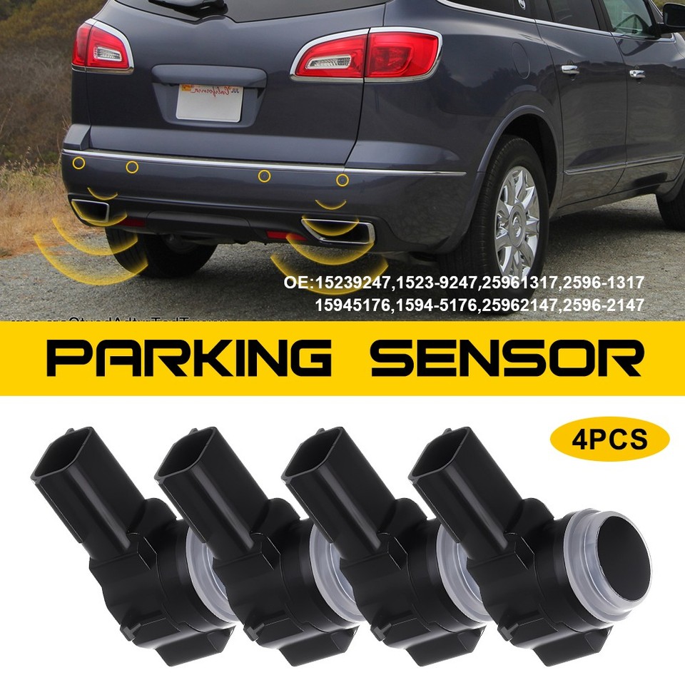 4PCS Set 15239247 Reverse Backup Parking Bumper Park Assist Sensor For ...