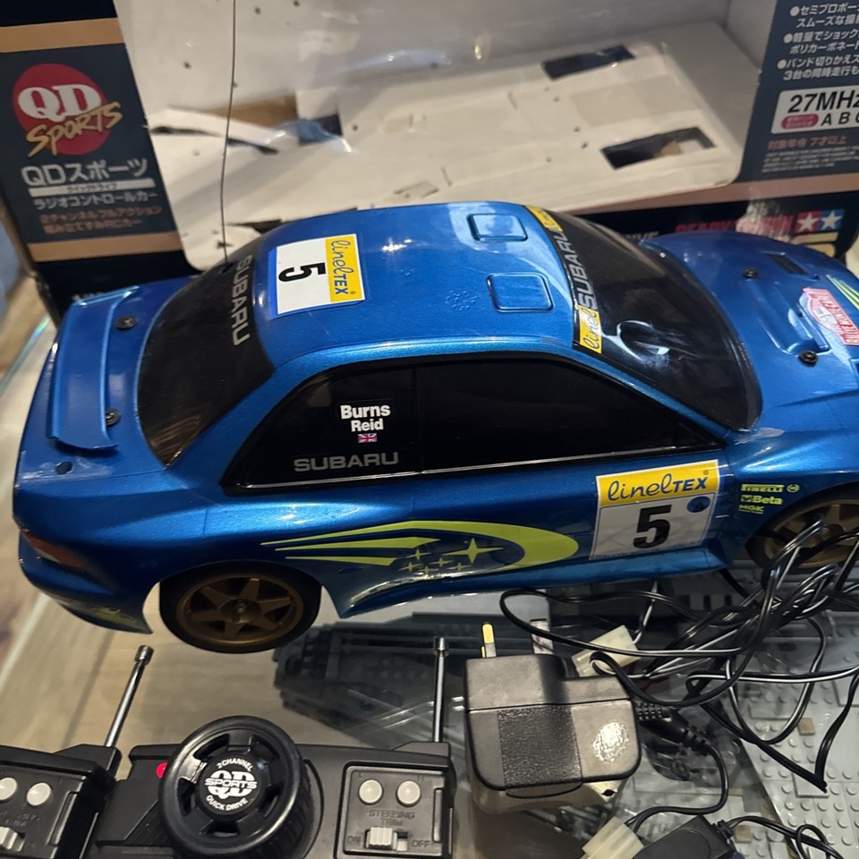 2x Tamiya QD Ready To Run RC Cars Colin McRae Focus RS Richard Burns ...