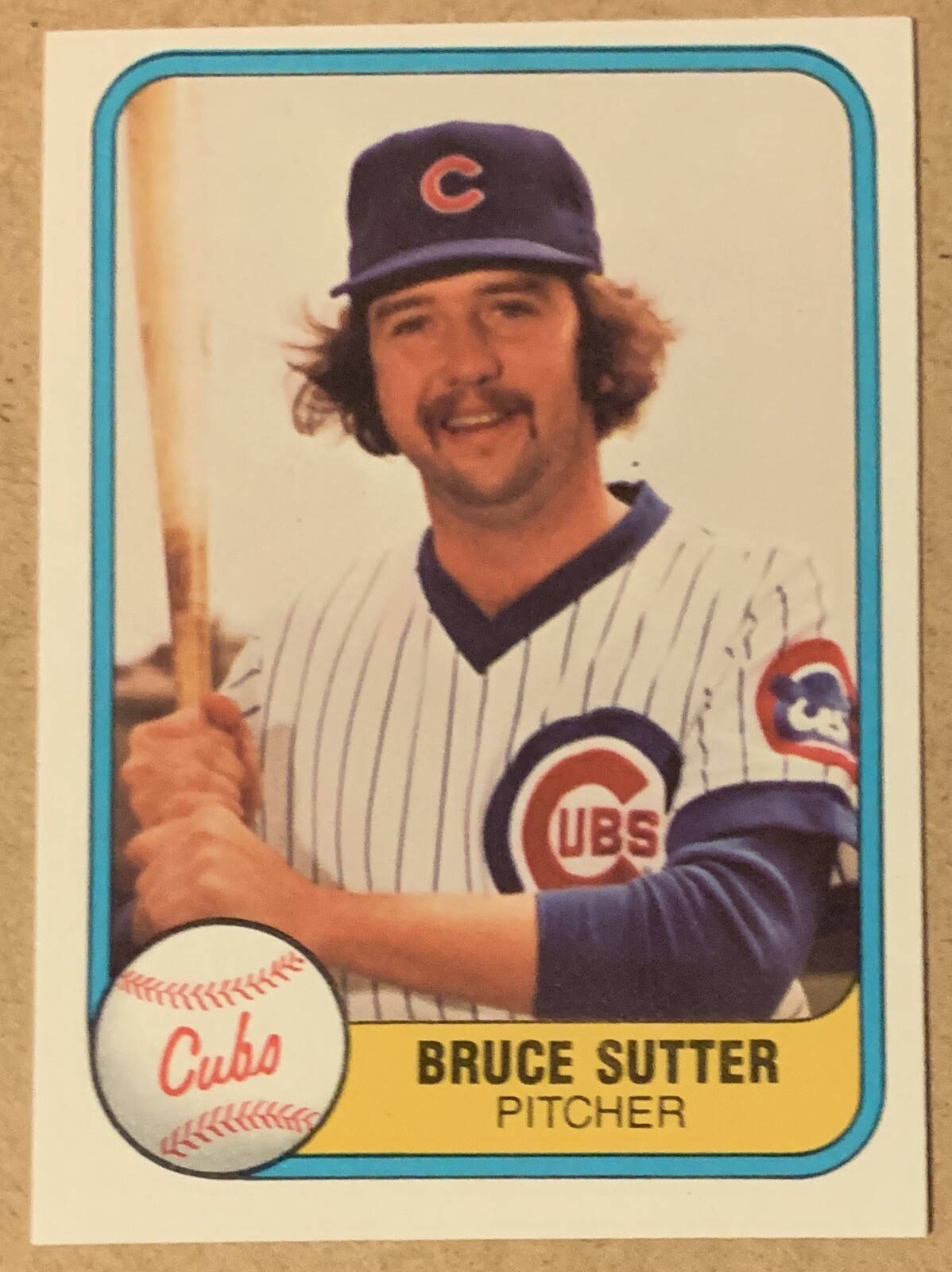 1981 FLEER BASEBALL CARD # 294 BRUCE SUTTER Chicago Cubs NM | eBay