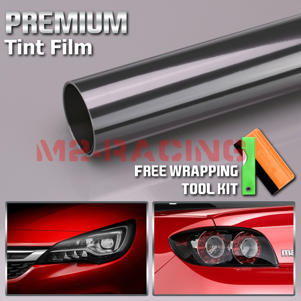 13 Colors Premium Glossy Headlight Taillight Fog Light Vinyl Sticker ...