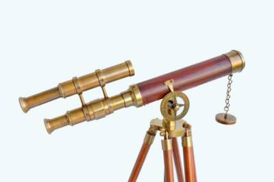 Telescopes - Telescope With Leather Overlay