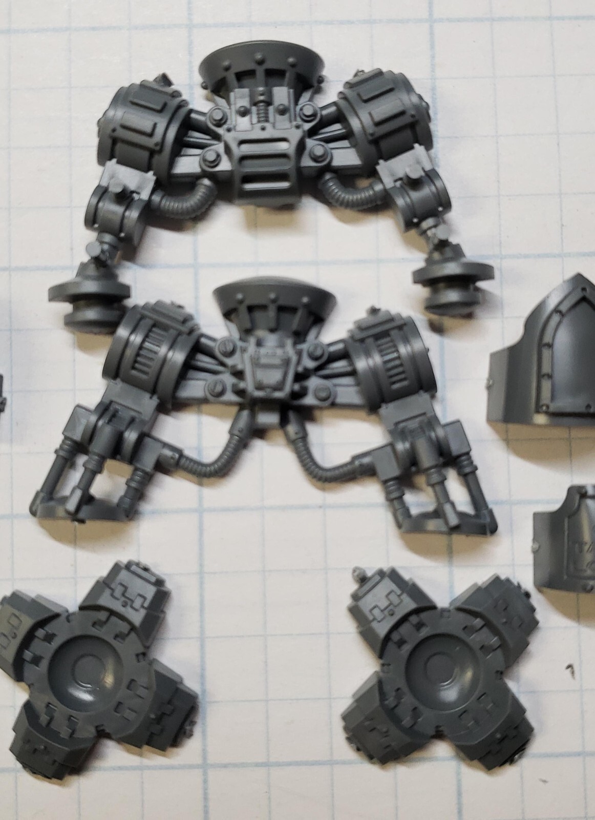 Warhammer 40K Space Marine Bits Venerable Dreadnought Legs w/Armor | eBay