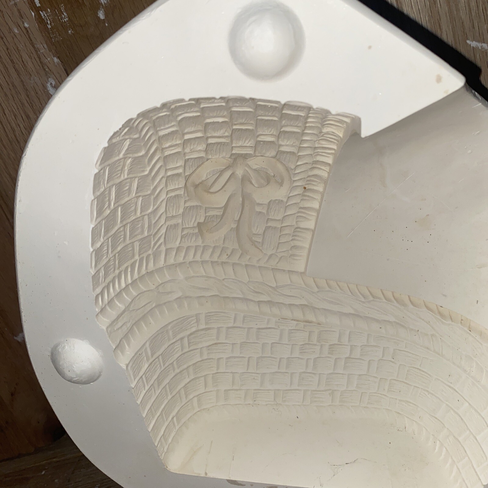 Macky Ceramic Slip Mold 653 Wicker Cradle Baby | eBay