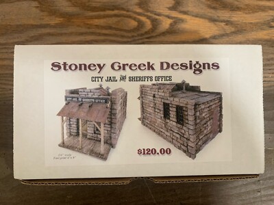 O /On30 Scale :Jail By Stoney Creek Designs New In Box Will Not Be Made ...