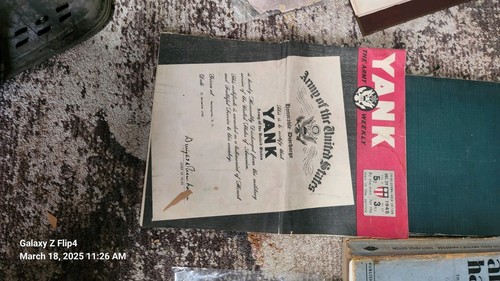 22 ww2 signal corps books a 1000000 dollar Reich bank note. Lab papers ...