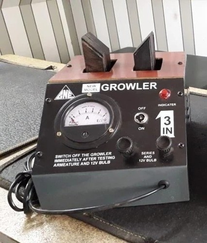 ARMATURE GROWLER TESTER WITH METER WITH PROBE | eBay