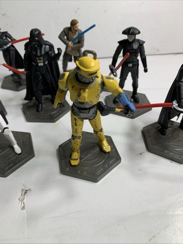 Star Wars Action Figures Lot Of 9 Jedi, Sith, Mandalorians, Grogu ...